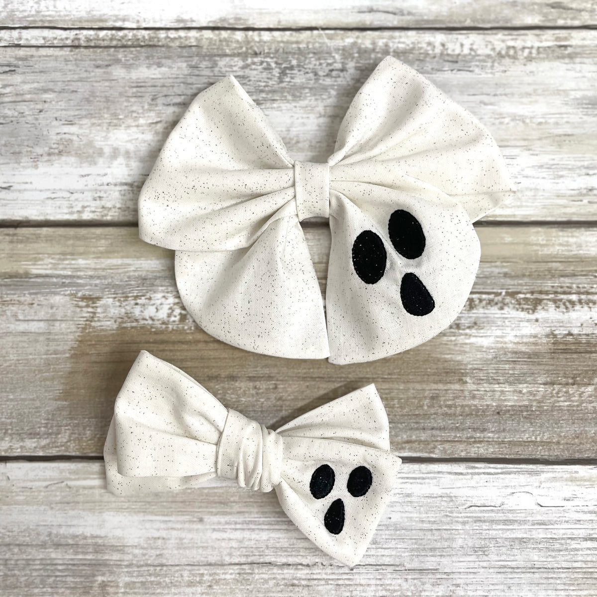 Ghost Face Bow | OPTIONS – The Little Llama co