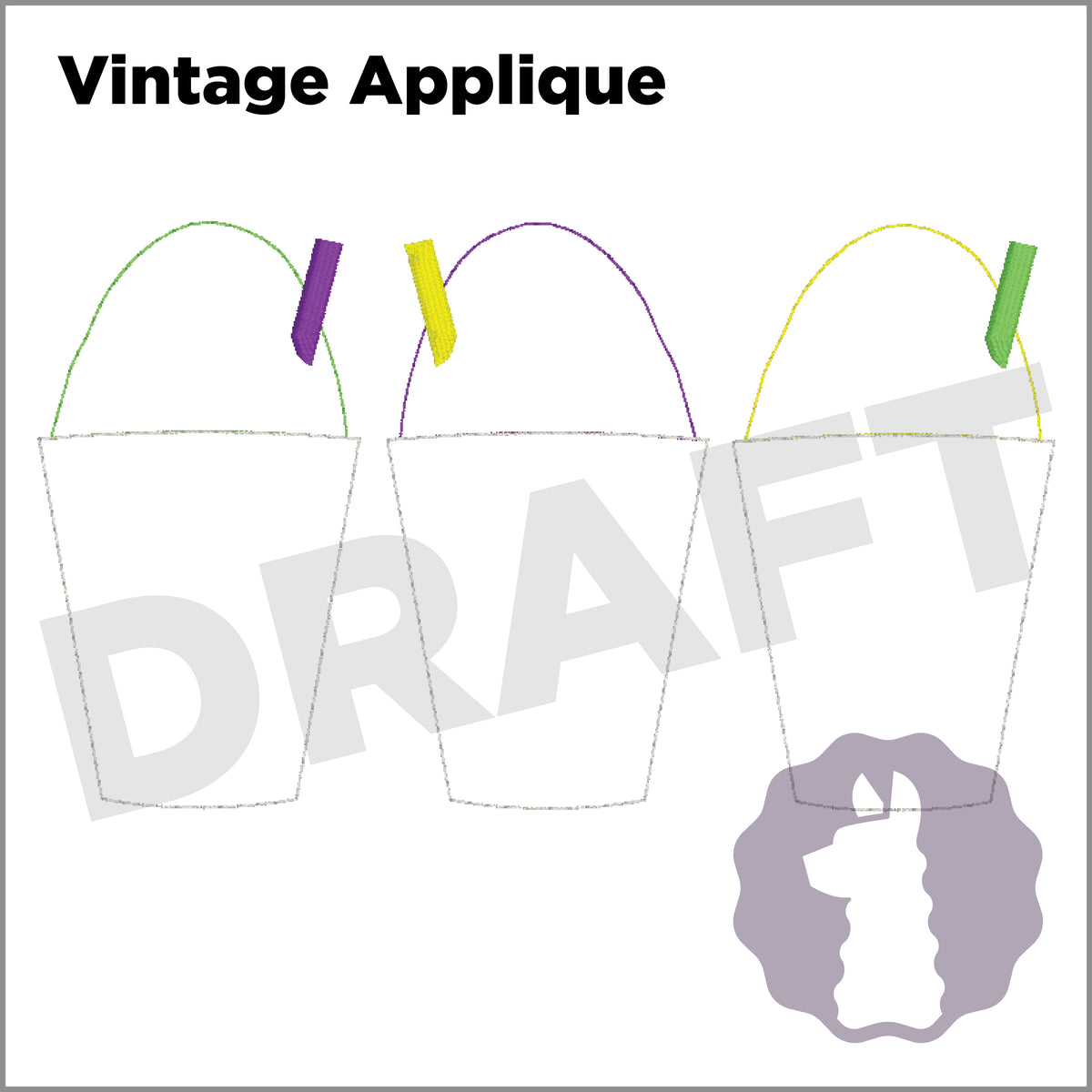 Snowball Applique – The Little Llama co