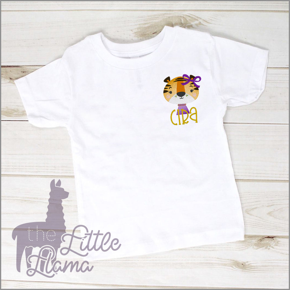 Tiger Ripple Sketch | SMALL | BOY & GIRL – The Little Llama co